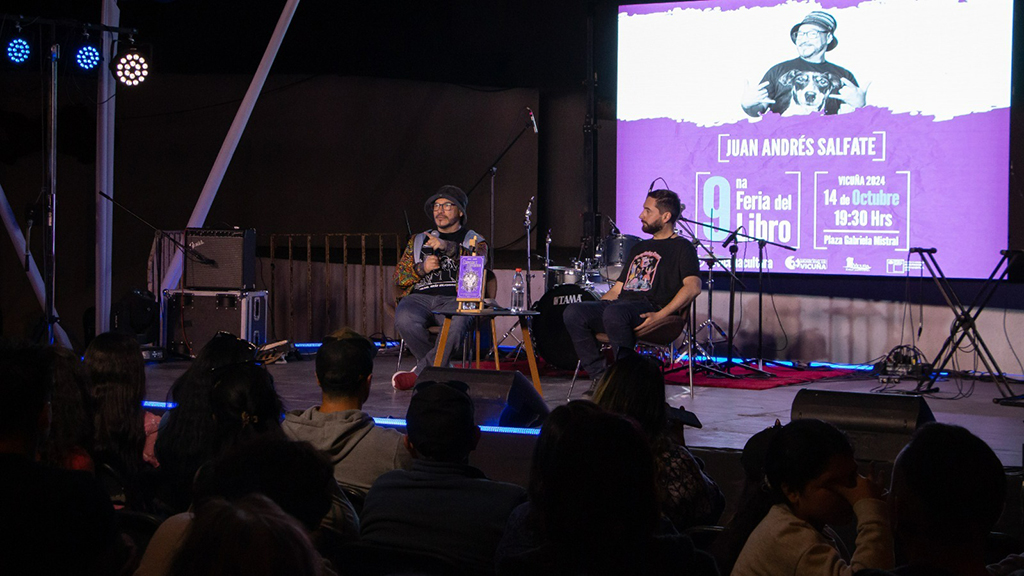 Juan Andrés Salfate presentó su trilogía de libros de misterio en la ...